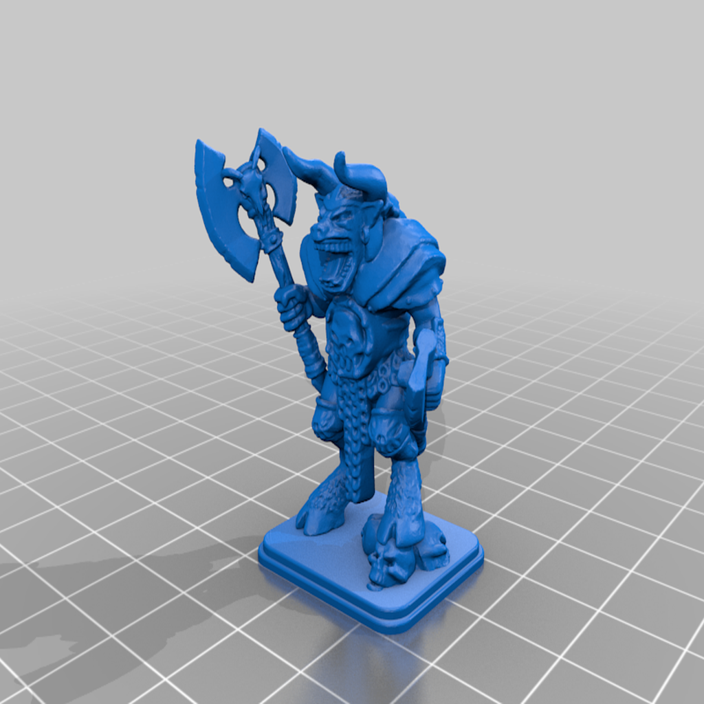 ⚔ HeroQuest - Beastlord・Free STL File for ・Cults