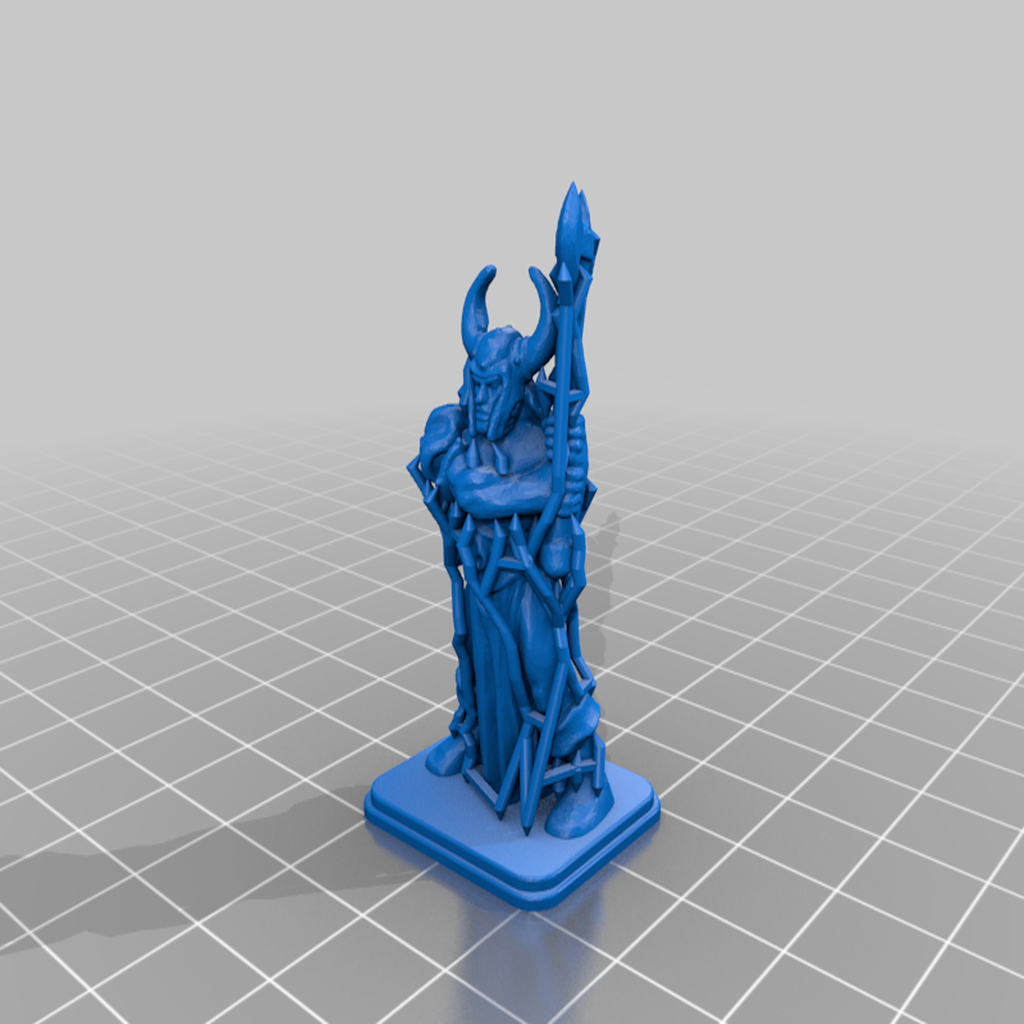 ⚔ HeroQuest - Chaos Barbarian・Free STL File for ・Cults