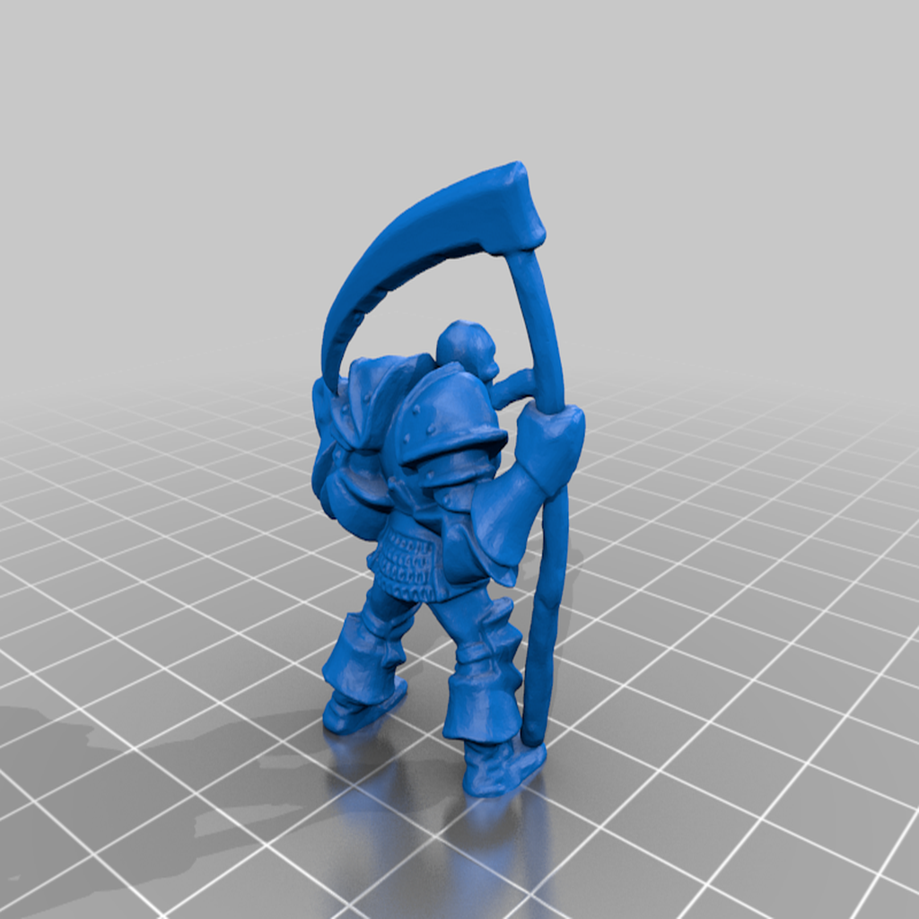 ⚔ HeroQuest Chaos Skeleton・Free STL File for ・Cults