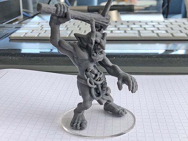 3D printing HeroQuest - Bashy Zombi Troll 1/2・Cults