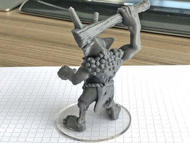 3D printing HeroQuest - Bashy Zombi Troll 1/2・Cults