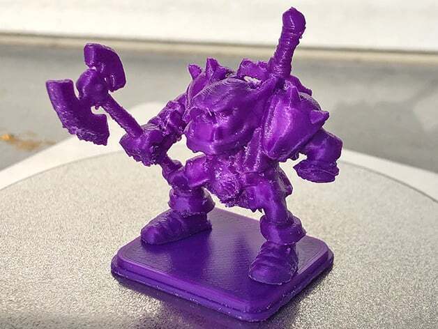 3D printable HeroQuest - Orc GRAK ULAGSON・Cults