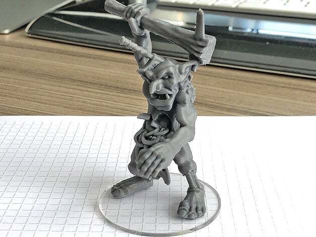 3D printing HeroQuest - Bashy Zombi Troll 1/2・Cults
