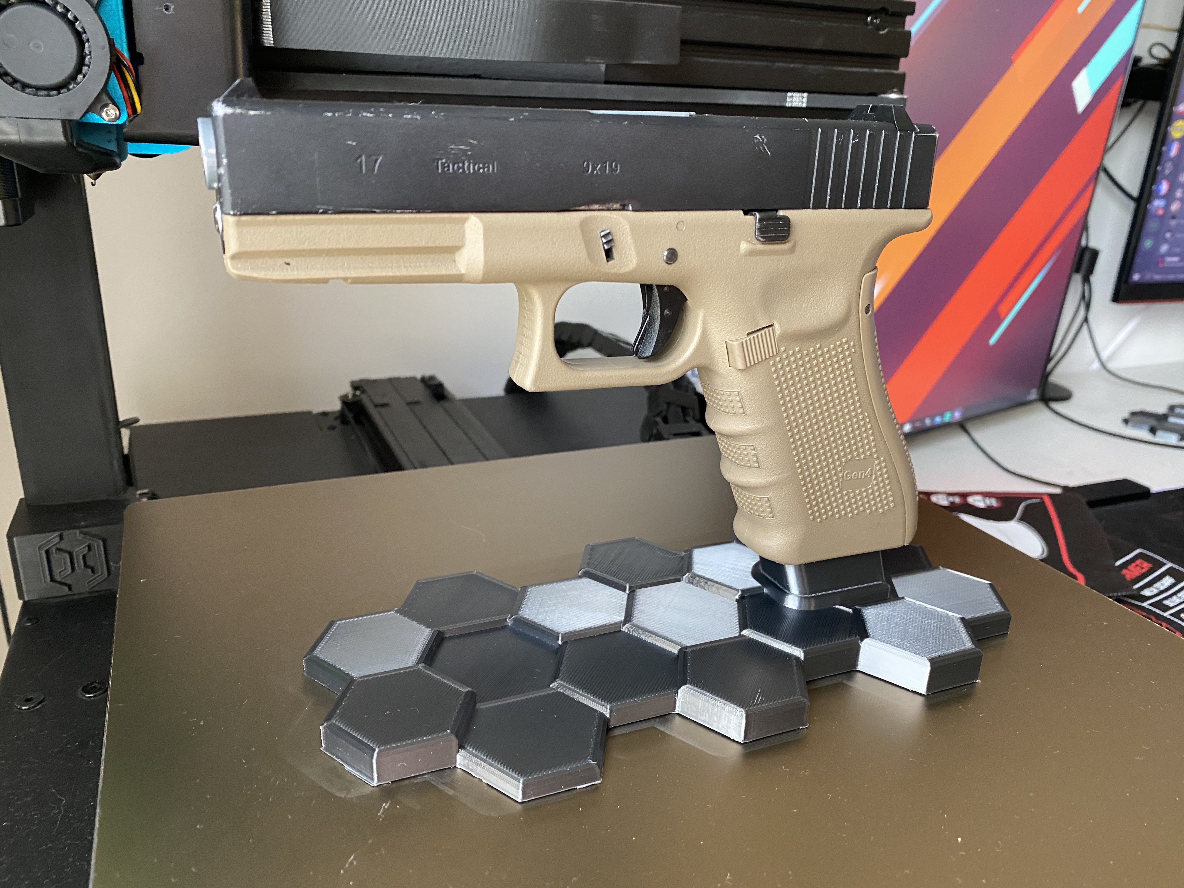 STL file stand glock | support glock 🔫 ・3D printer model to download・Cults