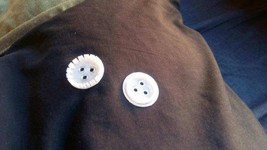 3D printing Button clip・Cults