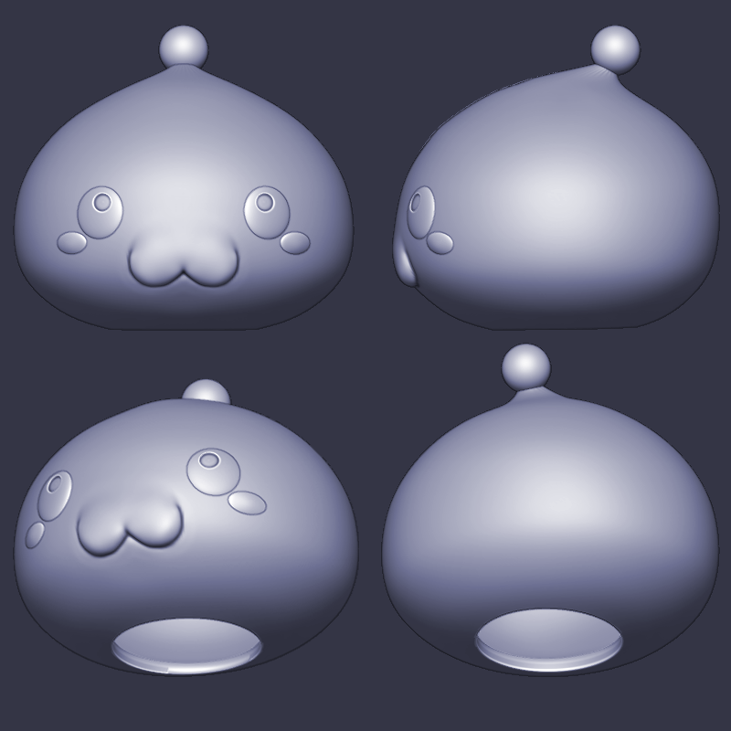 Free STL file Christmas Hat hollowed inspired by Ragnarok Online Santa ...