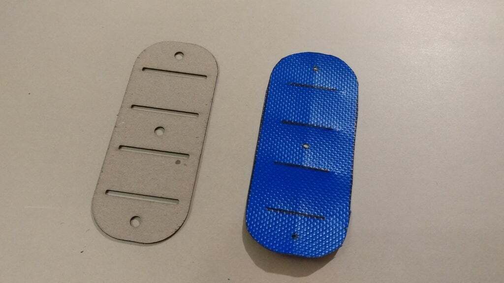 Free STL file MOLLE Mount/Fastener with Webbing - 5 Row 🔫 ・3D print ...