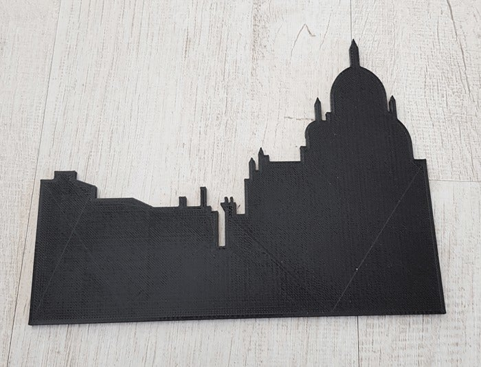 STL file Paris Skyline 🏙️ ・3D printing design to download・Cults