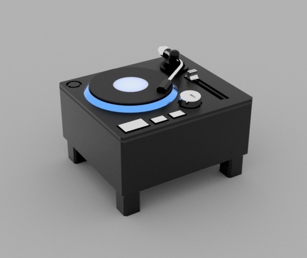 Free STL file DJ Booth Music Box 🎵 ・3D print design to download・Cults