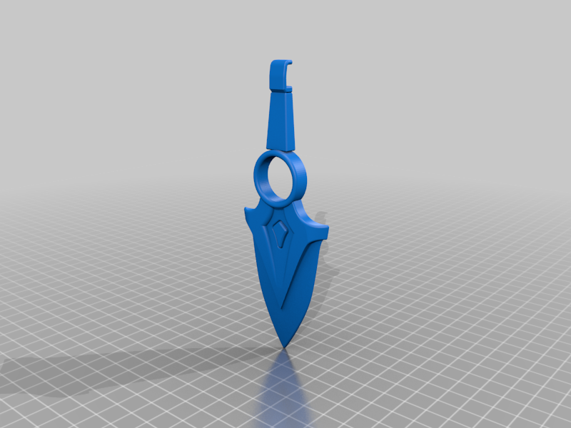 🔪 Valorant Jett Knife Buddy・Free STL File for ・Cults