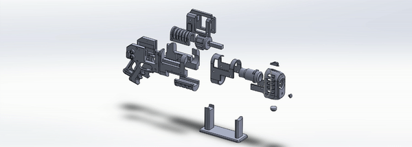 STL 文件 42k Primaris Plasma Pistol 🔫 （3MF）・可下载 3D 打印模型・Cults