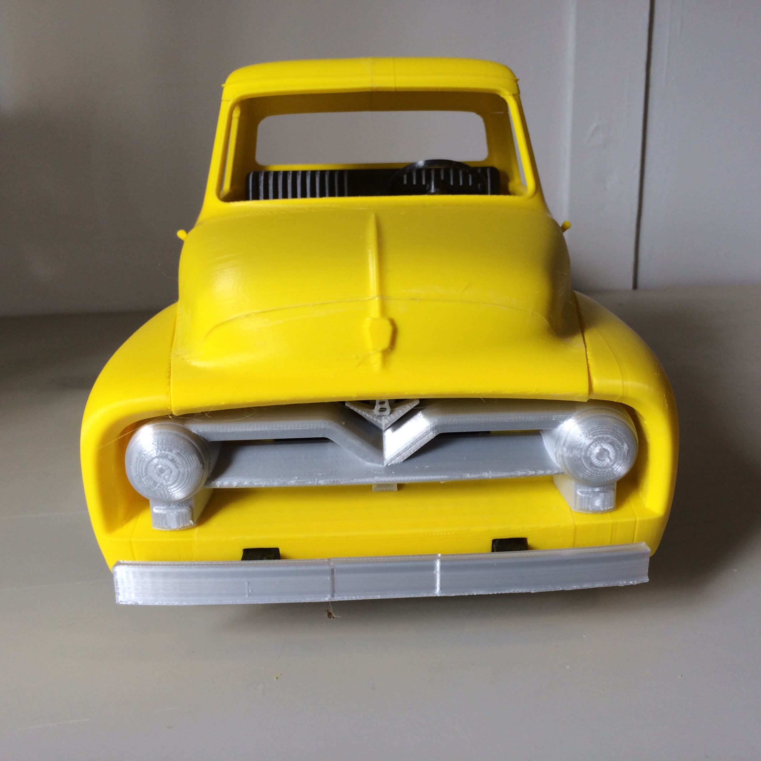 3D print Ford F100 1955 - 1:10 scale model kit • made with Ender 5 Pro ...