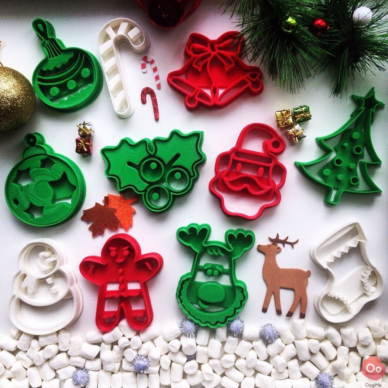 🍪 Rudolph the Reindeer Cookie Cutter・Free STL File for ・Cults
