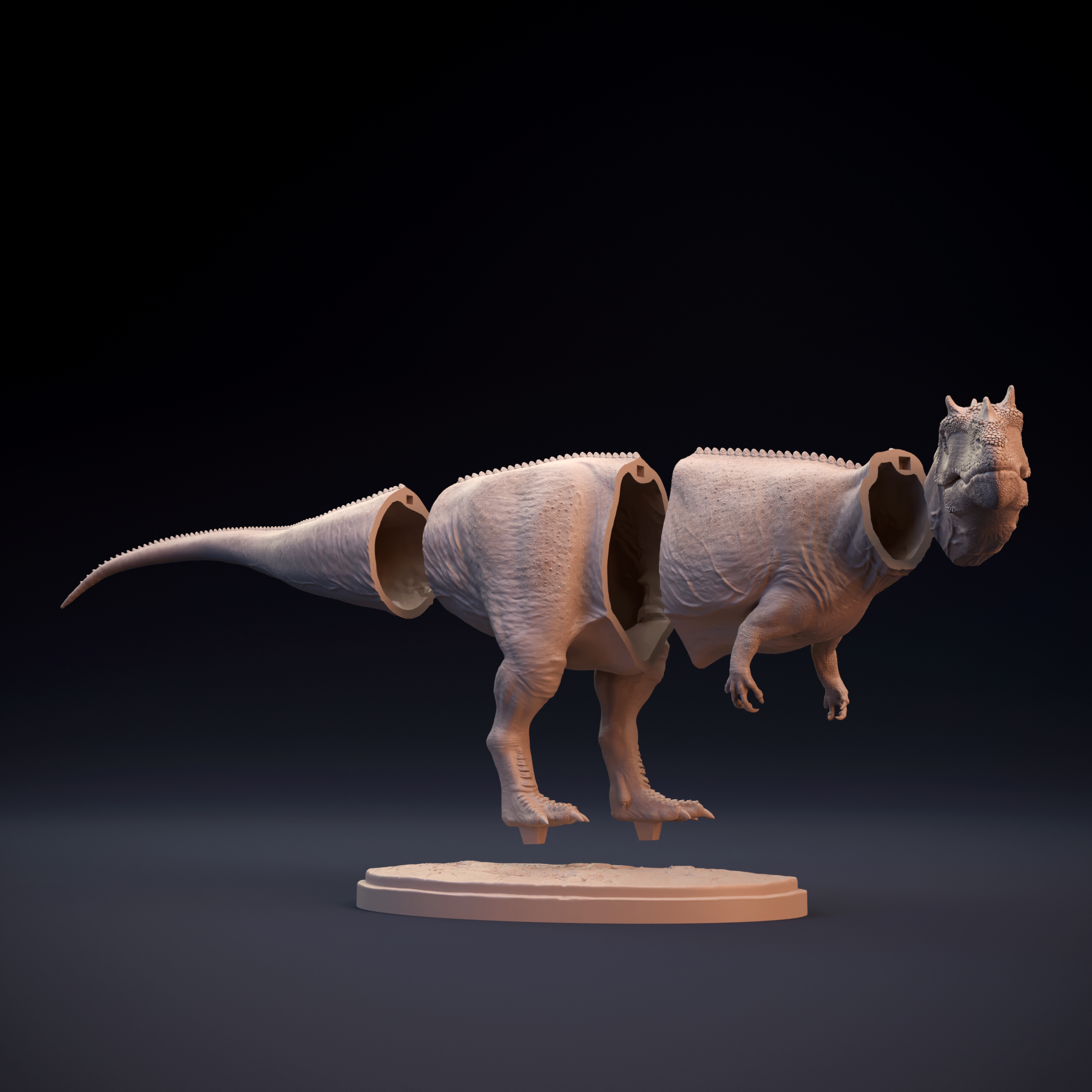 STL file Ceratosaurus 🦖 ・Design to download and 3D print・Cults