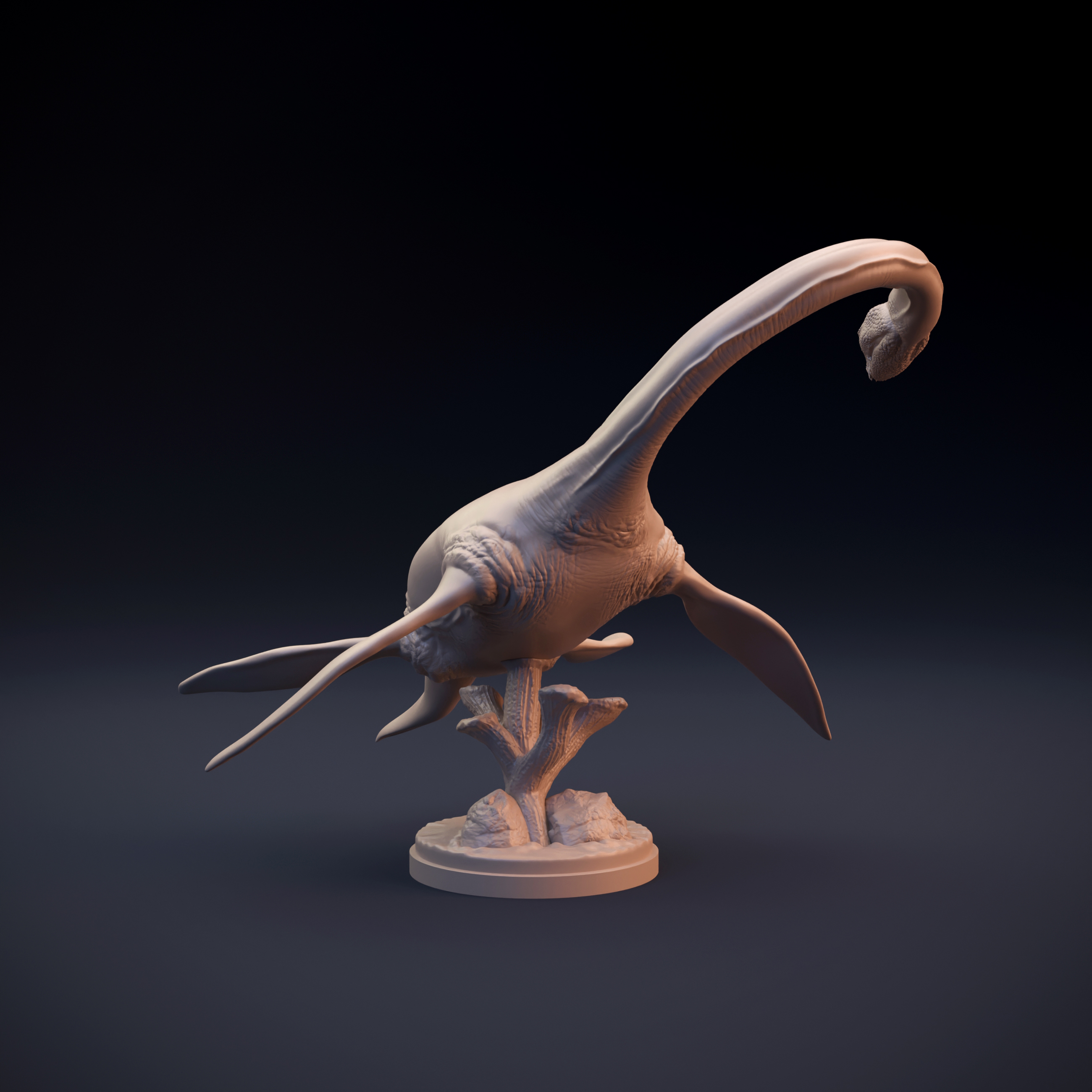 🦖 Plesiosaurus・ STL File for ・Cults