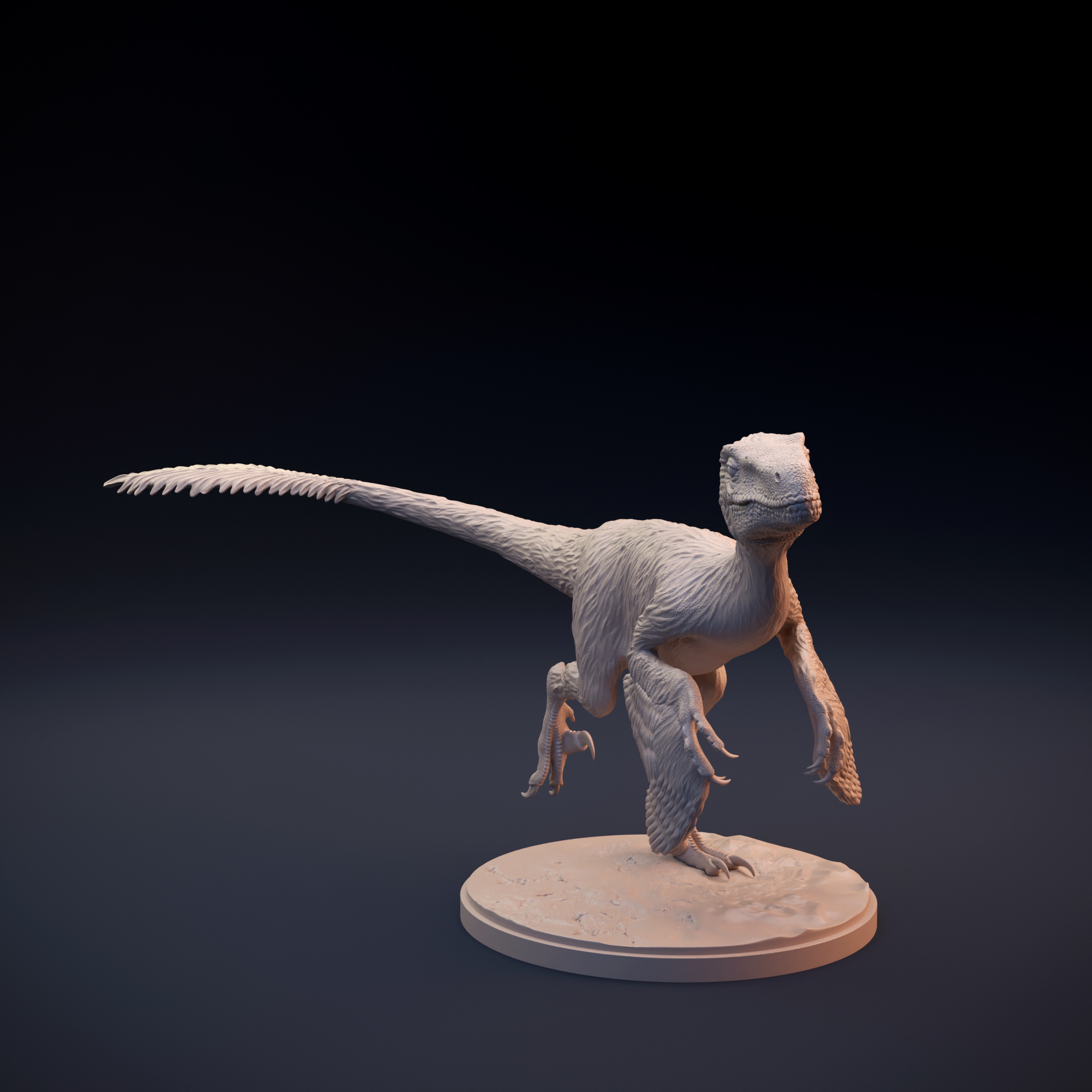 3D file Velociraptor feathered 🦖 ・3D print design to download・Cults