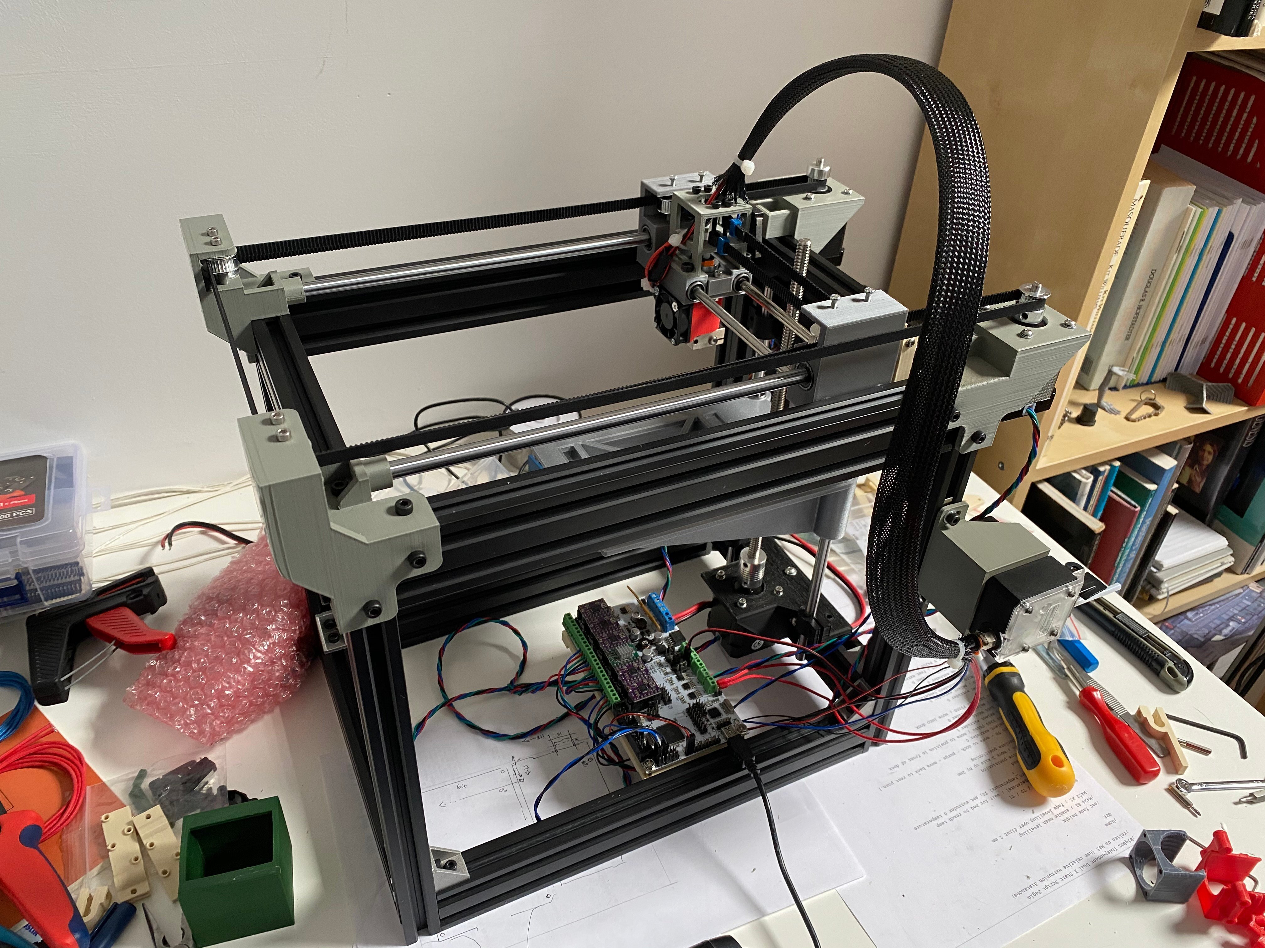 3D printing Micro CoreXY Printer・Cults