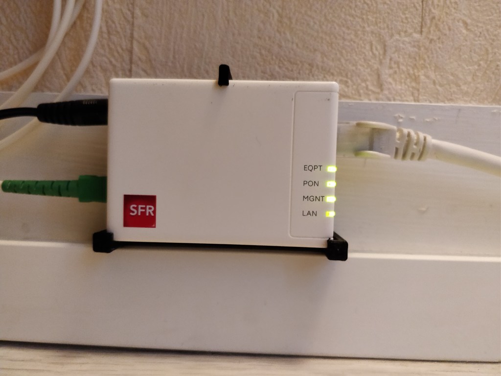 Free 3D file Stand for SFR ONT box 📦 ・Template to download and 3D print ...