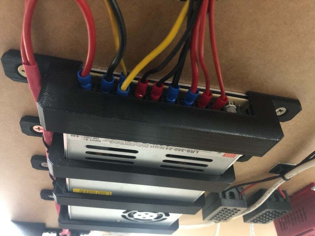 🧞‍♂️ Ender 3 V2 - Underside PSU Mount・Free STL File for ・Cults