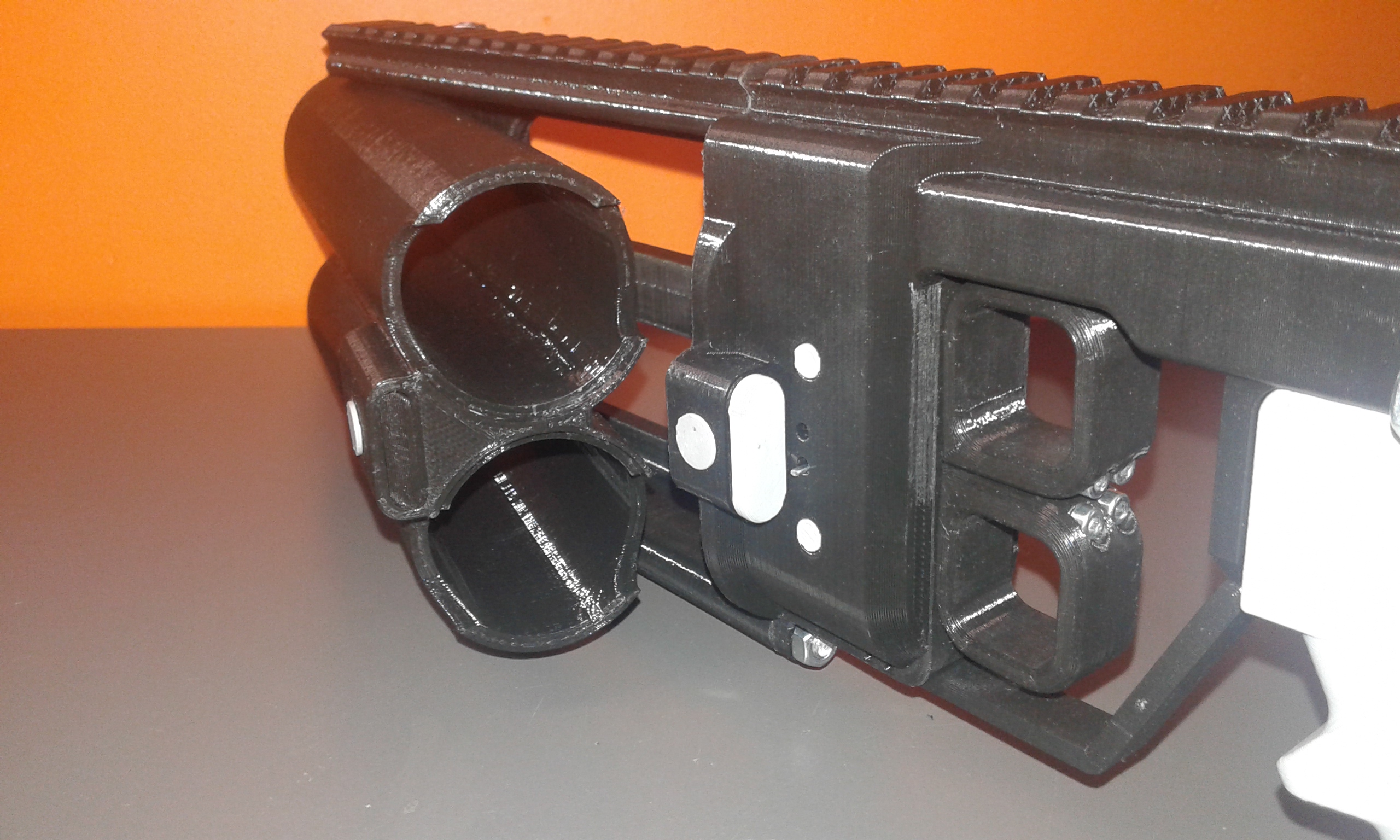 STL 文件 AT-04 airsoft 40mm double barrel grenade launcher 🔫 ・可下载 3D 打印对象 ...