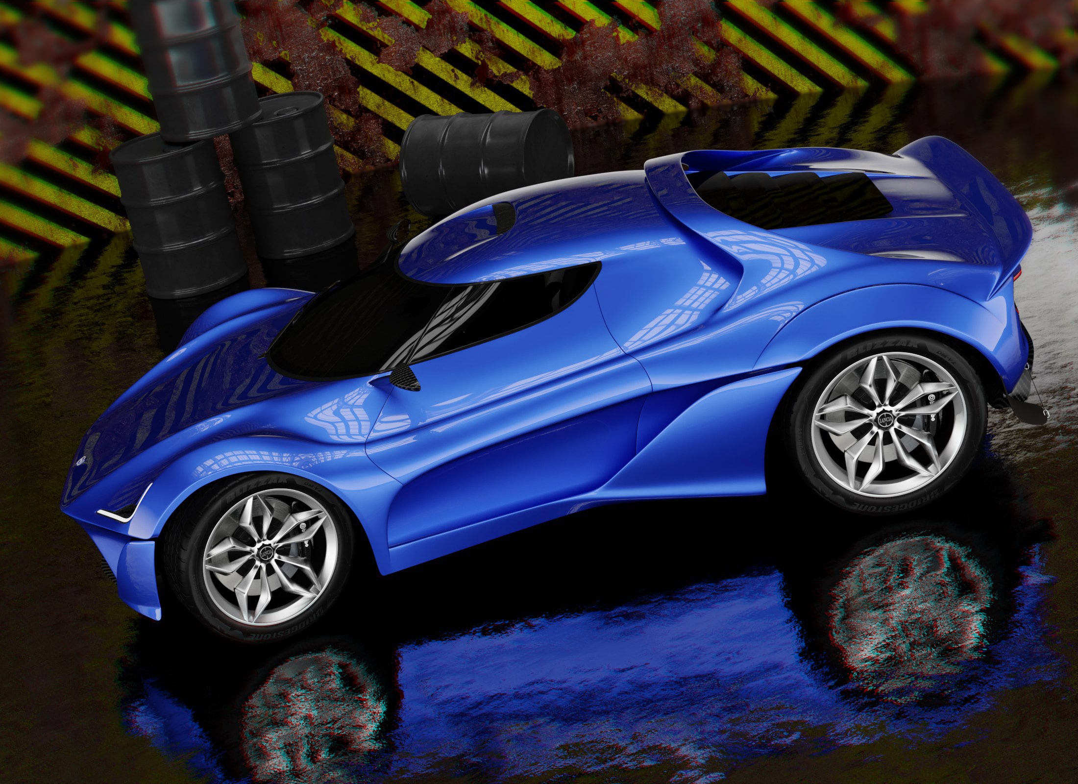 🆕 NEW STRATOS dream car・free STL file for ・Cults