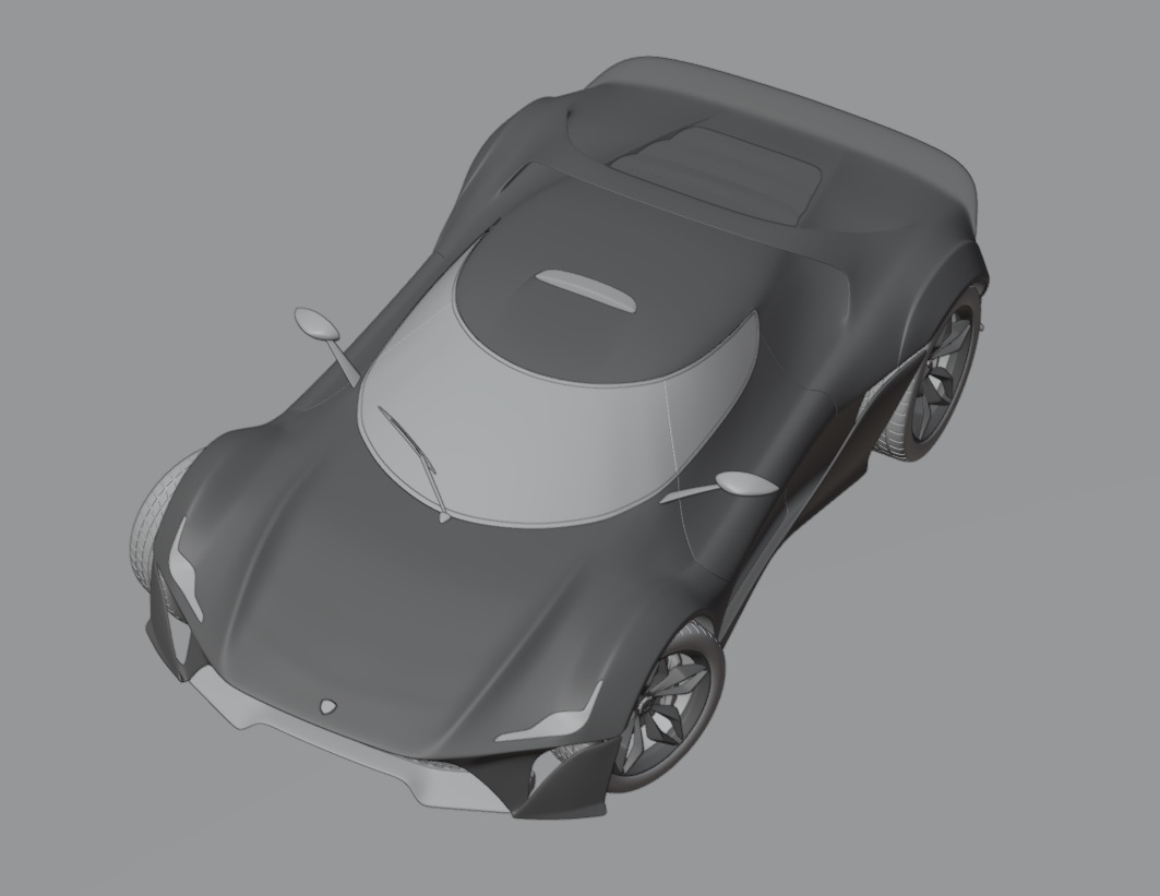 🆕 NEW STRATOS dream car・free STL file for ・Cults