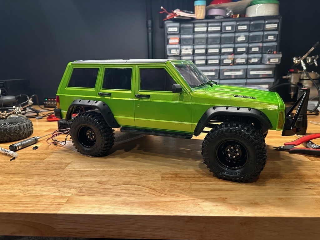 🚁 TRX4 Injora Cherokee Body Mounts・Free STL File for 3D printing・Cults