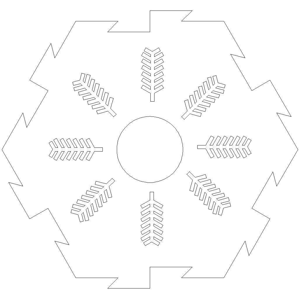 Free 3D file Settlers of Catan - single wheat tile DXF 🎲 ・3D printing ...