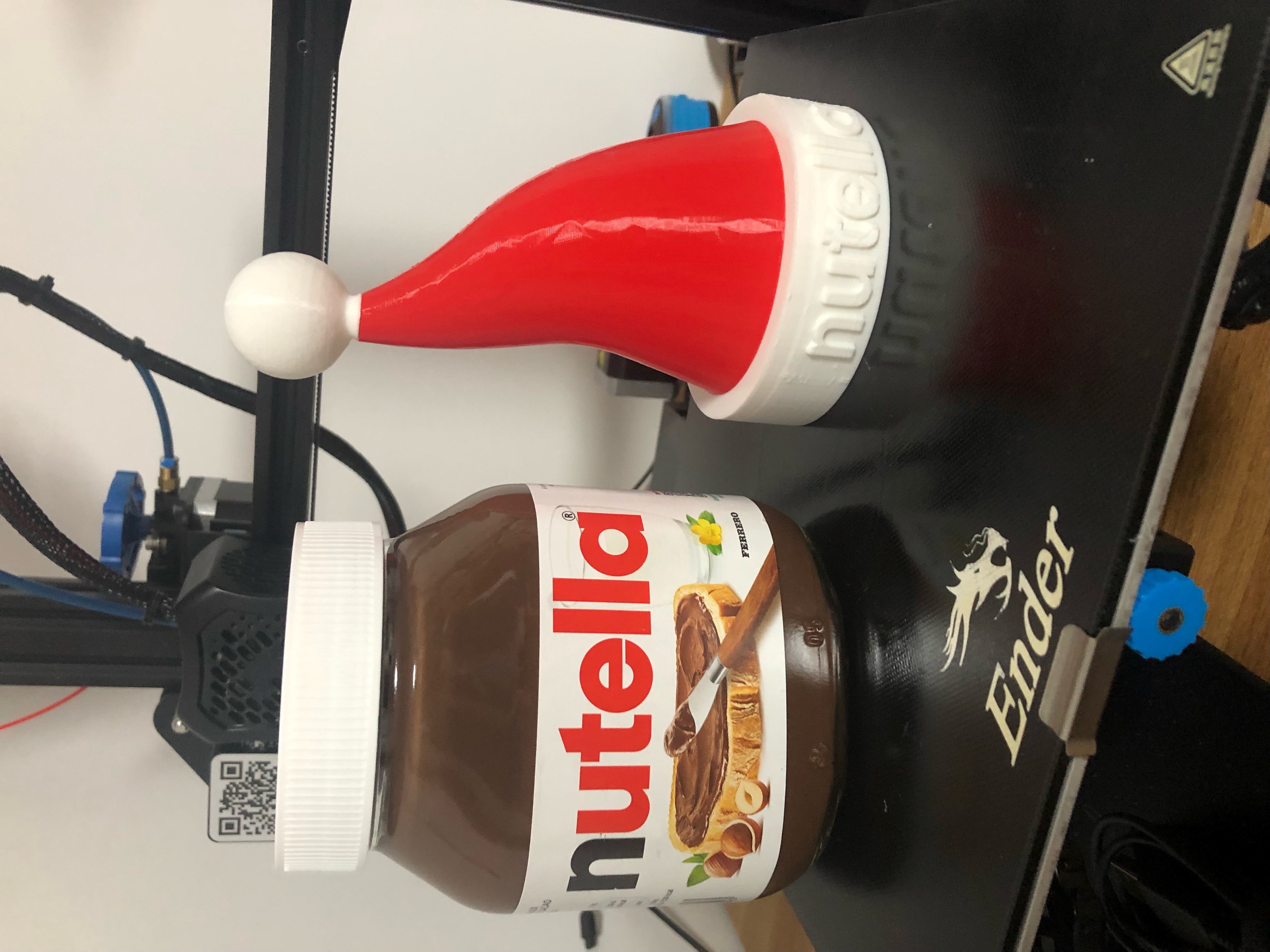 🫙 NUTELLA JAR CAP・Archivo STL para ・Cults