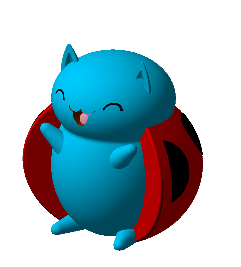 Free STL file Catbug 🎬 ・3D printing design to download・Cults
