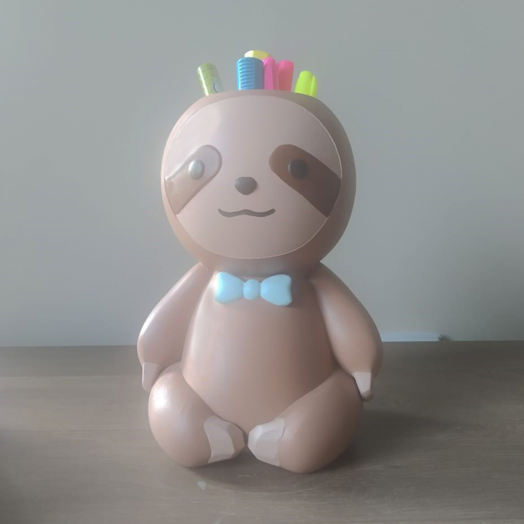 STL file Sloth 🦥 ・3D print design to download・Cults