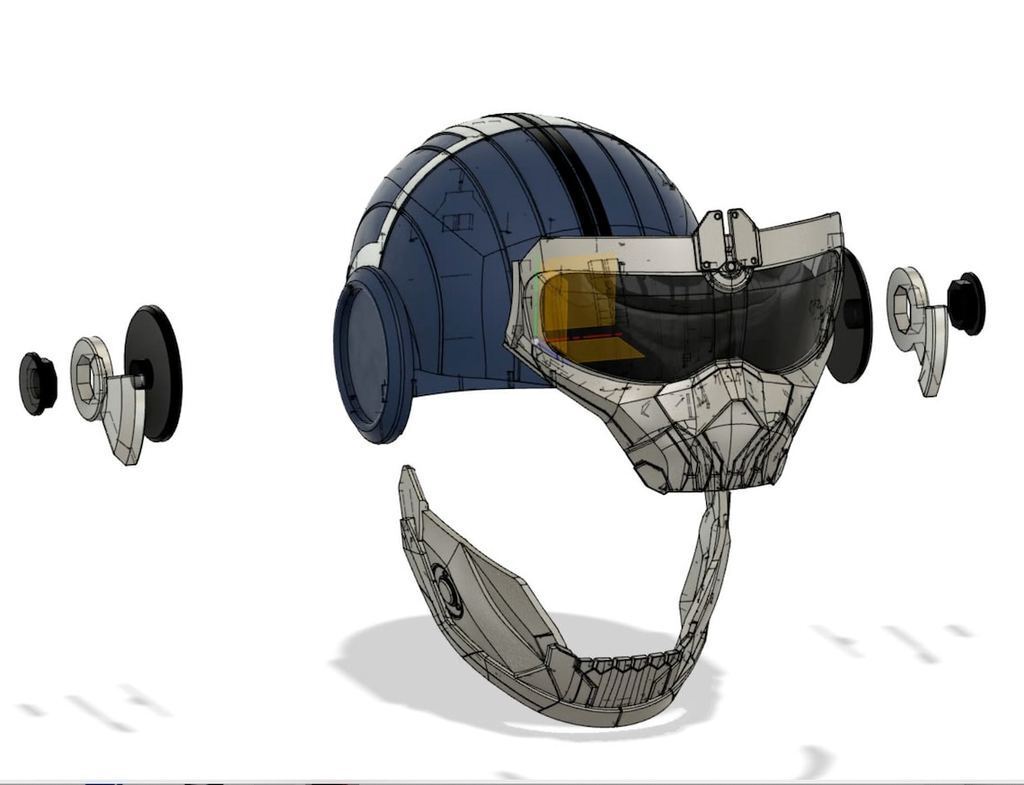 🪖 Taskmaster Helmet Marvel・Free STL File for ・Cults