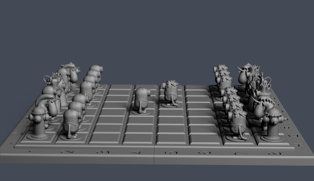 ♟️ Minions Chess for 3D printing・ 3D File for ・Cults