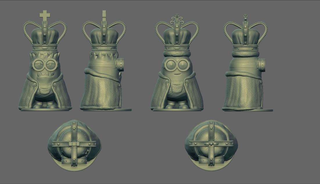 ♟️ Minions Chess for 3D printing・ 3D File for ・Cults
