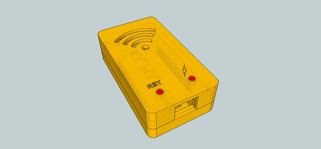 Free STL file ESP8266 ESP-12E nodeMCU Lua Case 🔧 ・3D print model to ...