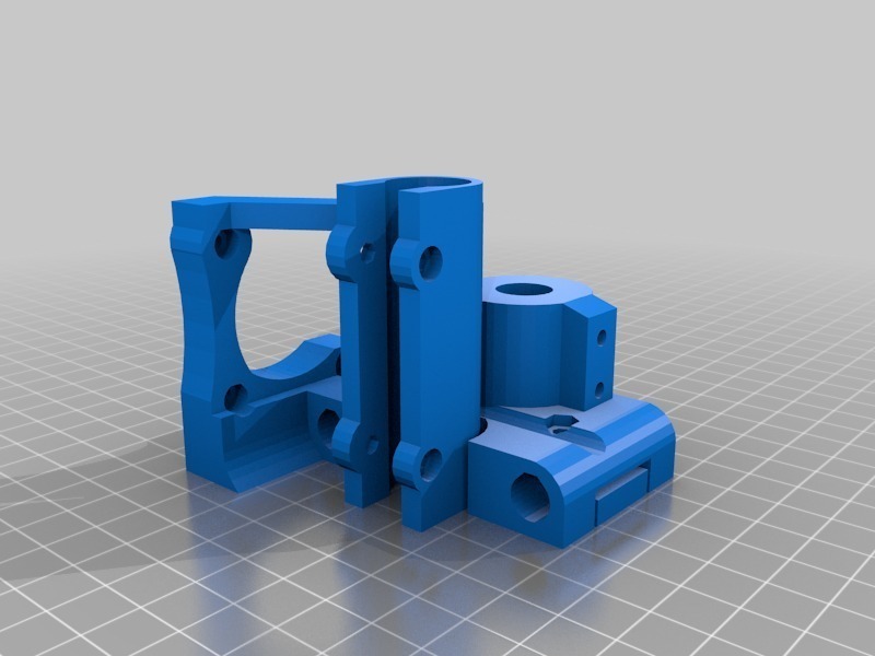 Free STL file Rav's prusa / mendel X ends for cylindrical 10x2 ...