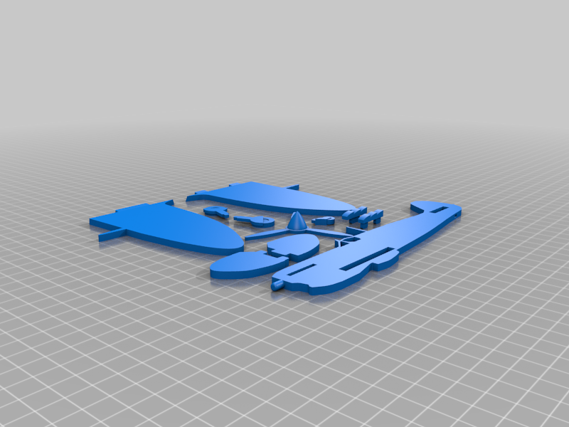 Free 3D file WW II models planes pack I 🏗 ・Model to download and 3D ...