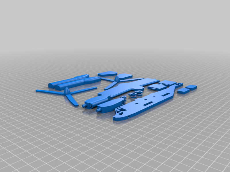 🚁 Pack boeing helicopters・Free STL File for ・Cults