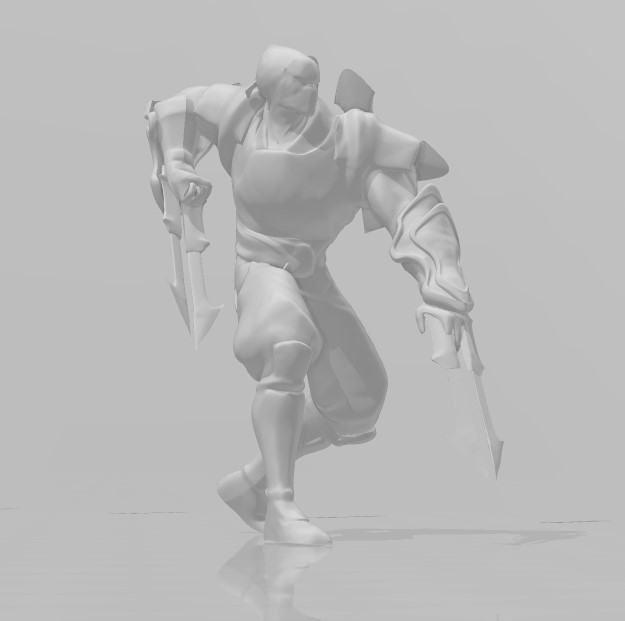 STL file Shockblade Zed 🎨 ・3D printer model to download・Cults