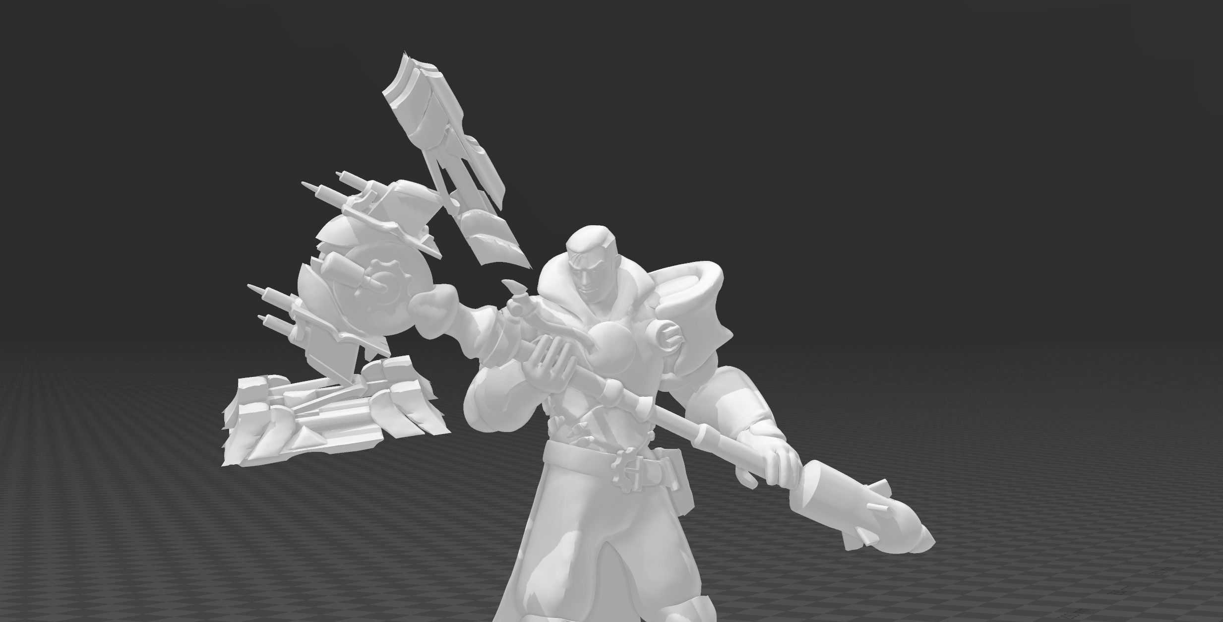 Fichier STL Jayce 🎲・Modèle à télécharger et à imprimer en 3D・Cults