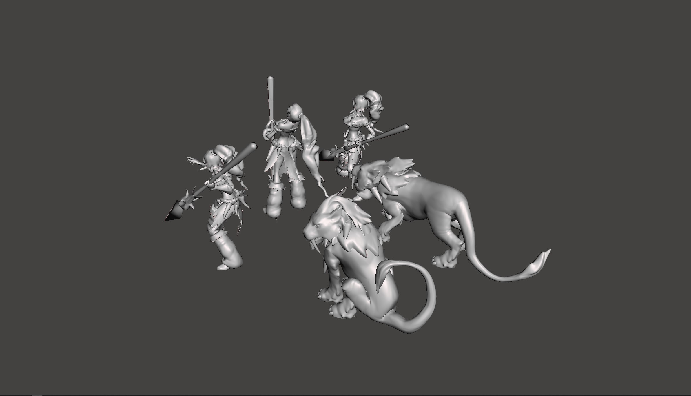 STL file Nidalee 🎨 ・3D printable model to download・Cults