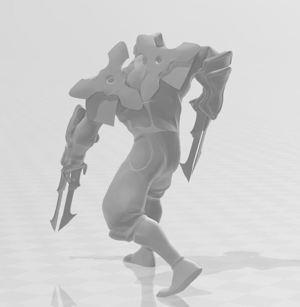 STL file Shockblade Zed 🎨 ・3D printer model to download・Cults
