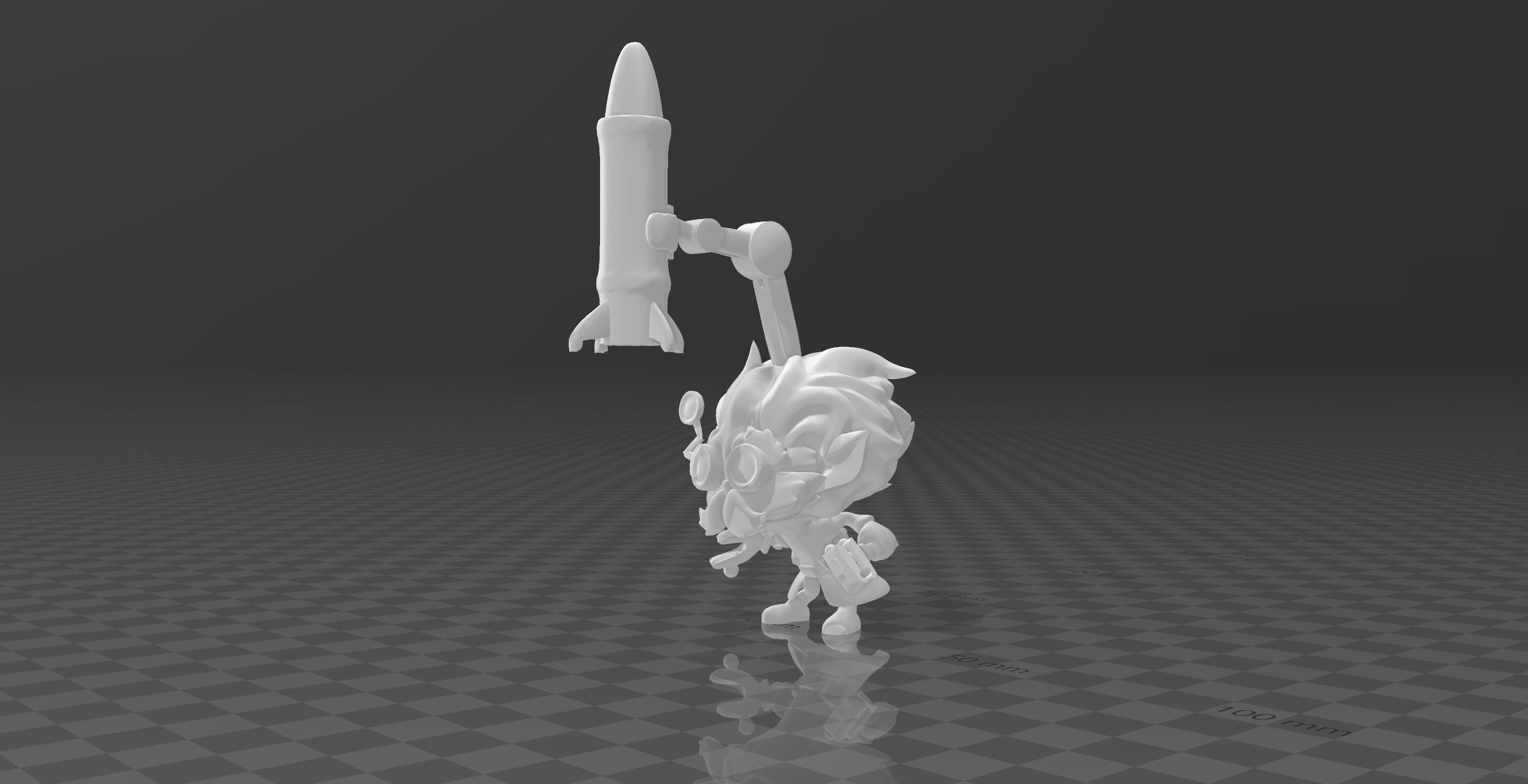 STL file Heimerdinger 🎨 ・Model to download and 3D print・Cults