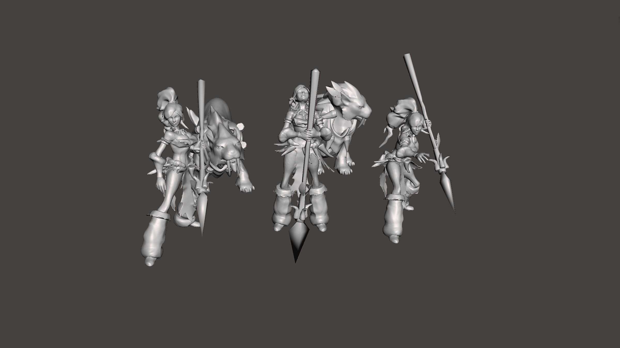 STL file Nidalee 🎨 ・3D printable model to download・Cults