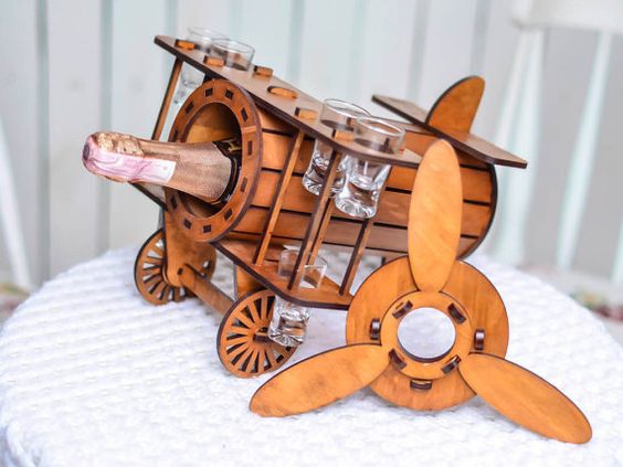 💭 Mini Bar cnc - laser cut・Free 3D File for ・Cults