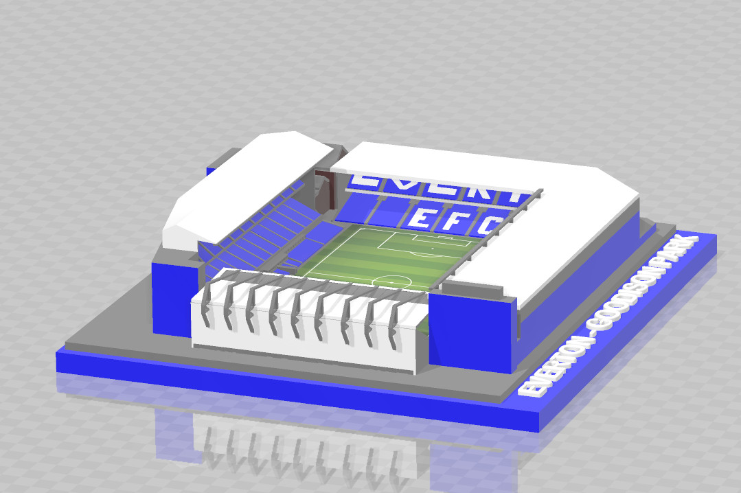 STL file Everton - Goodison Park 🏟️ (OBJ)・Model to download and 3D ...