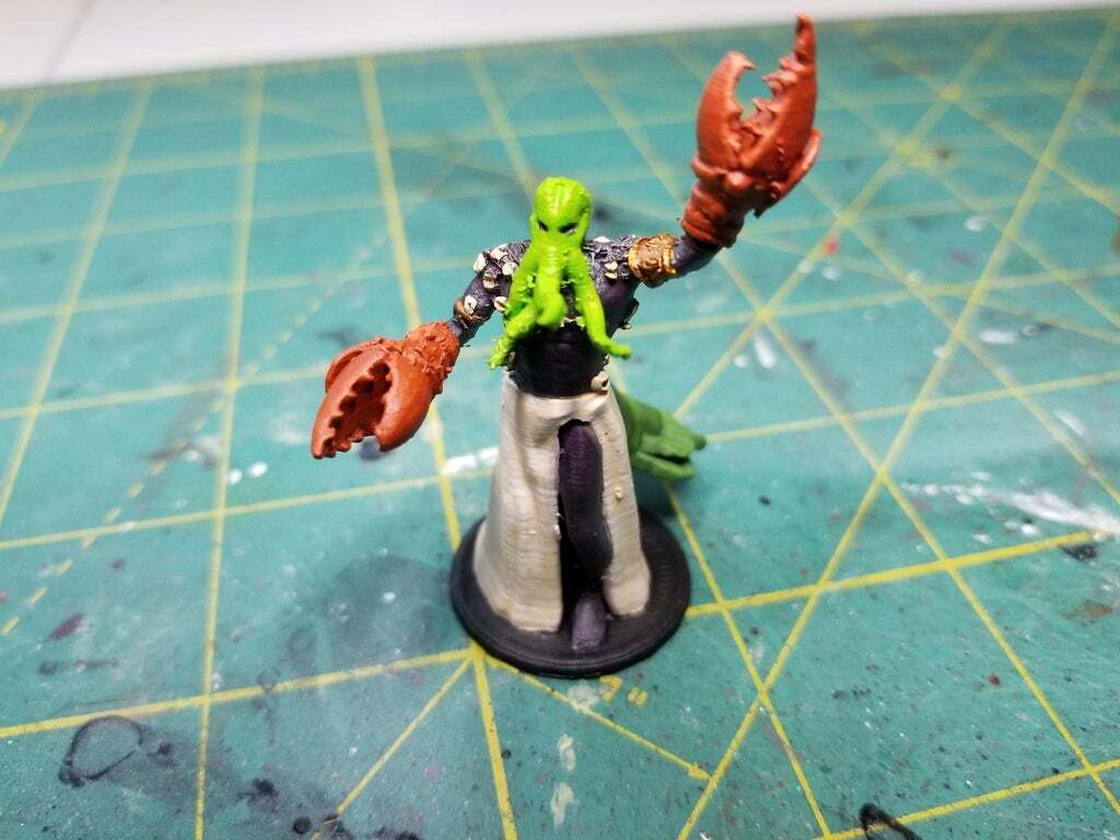 🐠 Piscodaemon・Free STL File for ・Cults