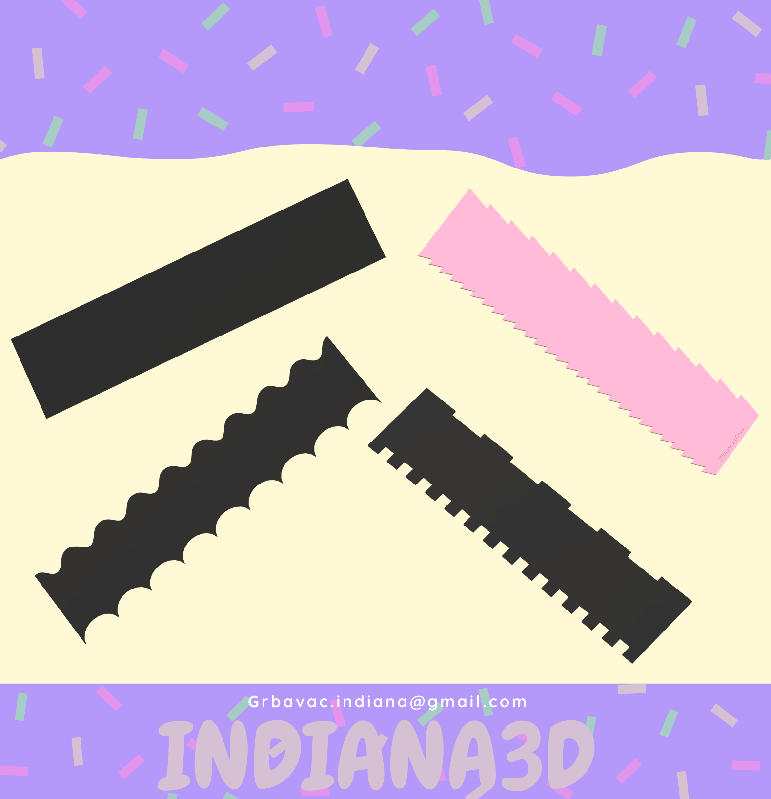 Archivo STL SCRAPPER SHARK 🦈 ・Diseño imprimible en 3D para descargar・Cults