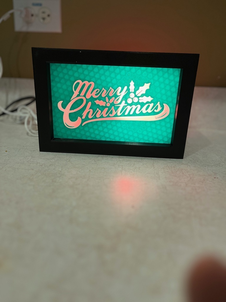 📦 Winter Holiday Signs for Interchangeable Sign Light Box・Free 3D File ...