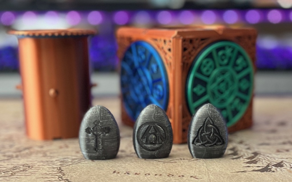 🪄 Magic Alchemist Stones・Free 3D File for ・Cults